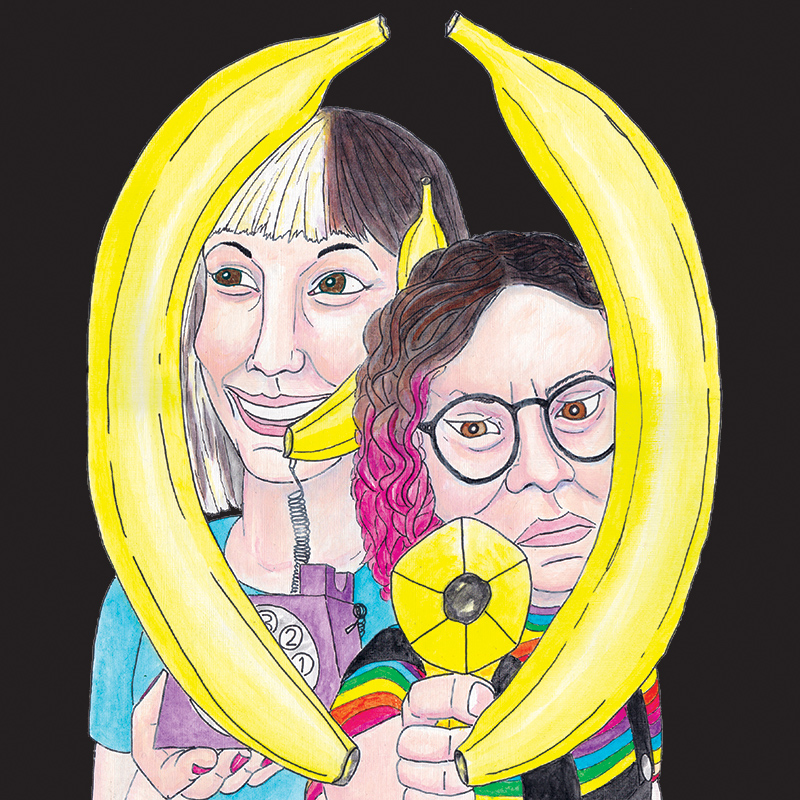 Machynlleth Comedy Festival | Siân Docksey and Zoë Tomalin - BAN*NA C*NTS